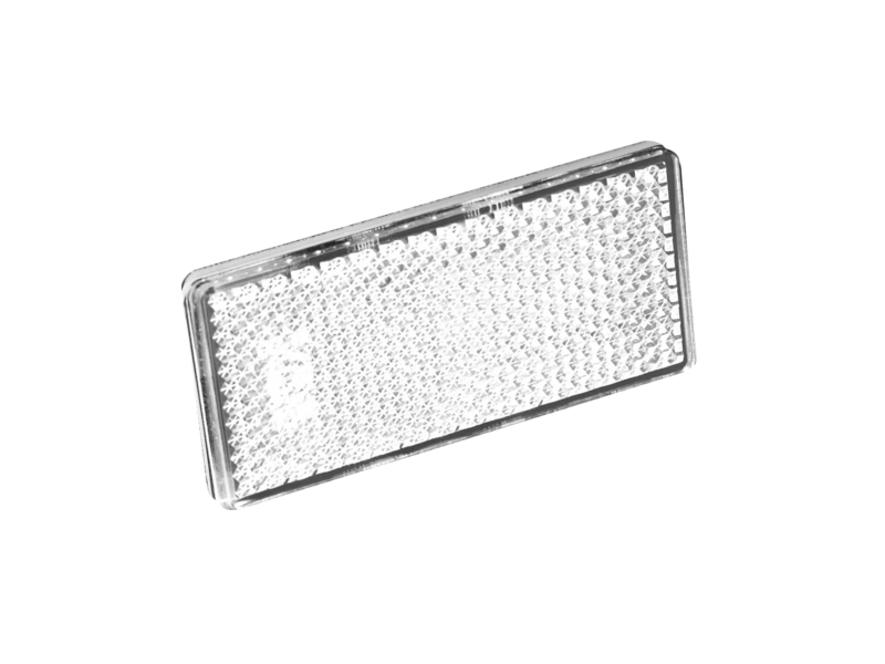 White Rectangle Reflector (7030 Series) | 12 Volt Planet