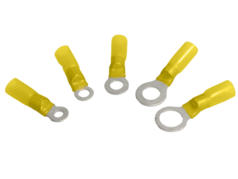 Everstart 8piece Heat Shrink Ring Wire Connectors Yellow Heat Shrink