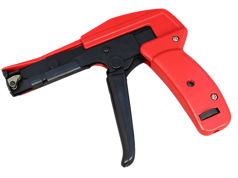 Cable tie tensioner and cutter store