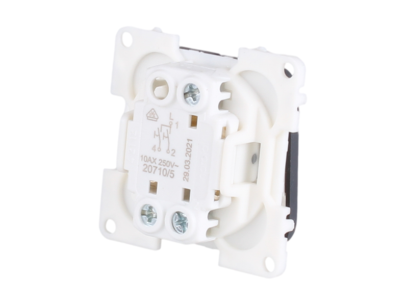 CBE Double Flat Switch - Grey | 12 Volt Planet