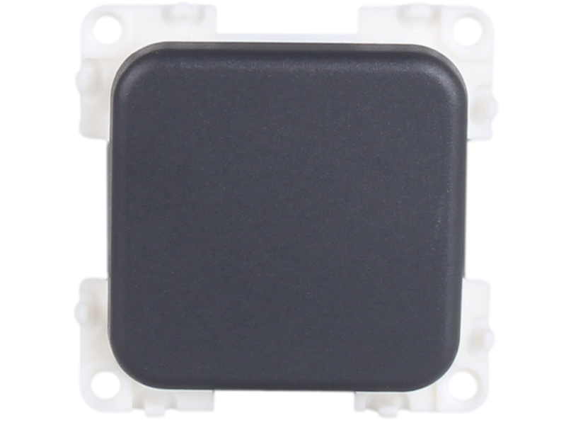 CBE Single Flat Switch - Grey | 12 Volt Planet