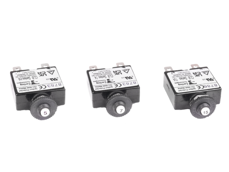 Blue Sea Systems CLB Push Button Reset Only Quick Connect Circuit ...