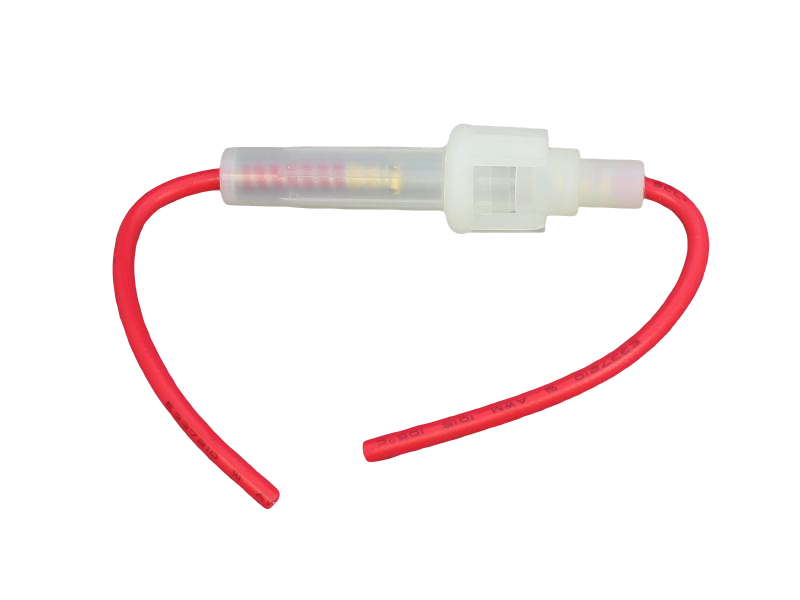 In Line 30mm Glass Cartridge Fuse Holder 10a Max 12 Volt Planet