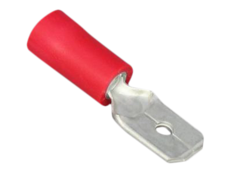 Red Pre-Insulated Male Blade Crimp Terminals | 12 Volt Planet
