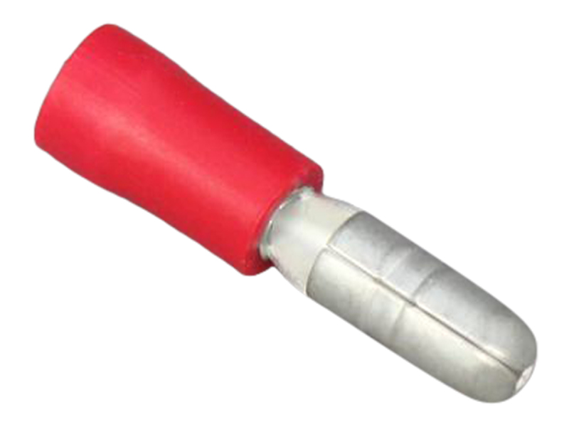 Insulated Male Bullet Terminals Red/Blue/Yellow | 12 Volt Planet