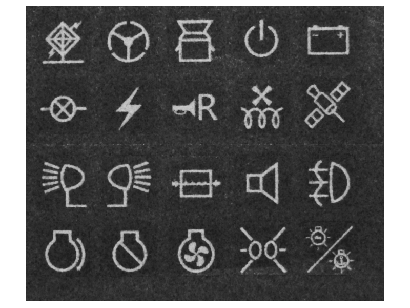 Marine Sticker Set For Waterproof Rocker Switches | 12 Volt Planet