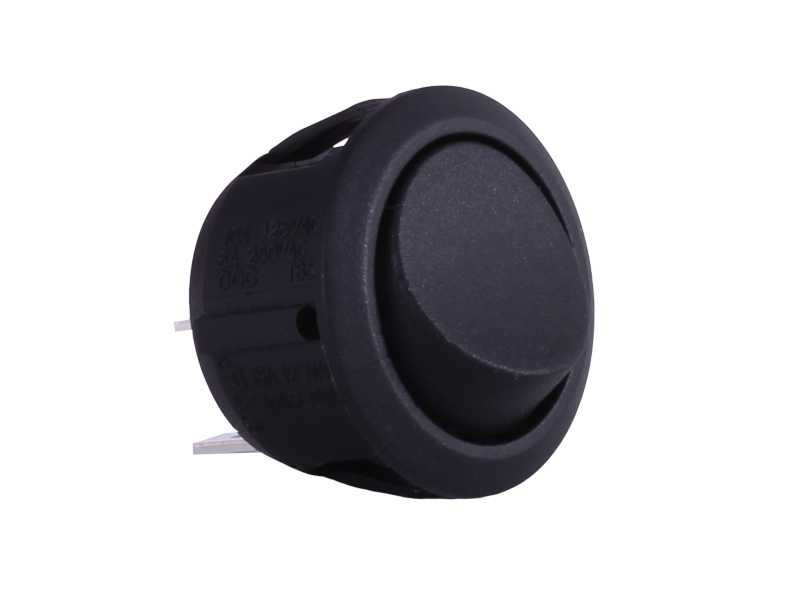 12V MOMENTARY/OFF Round Rocker Switch | 12 Volt Planet