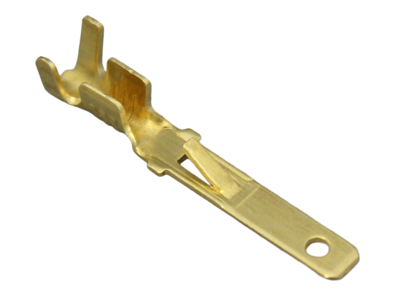 Non-Insulated Locking Male Blade Crimp Terminals | 12 Volt Planet