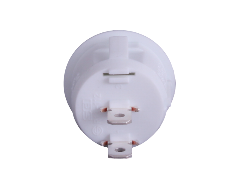 12V ON/OFF Round Mini Rocker Switch - White Body | 12 Volt Planet