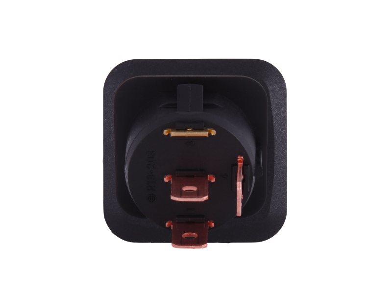 12V ON/OFF Round Rocker Switch - Red/Green Lens | 12 Volt Planet