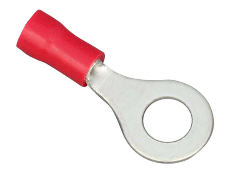 Red Pre-Insulated Ring Crimp Terminals | 12 Volt Planet