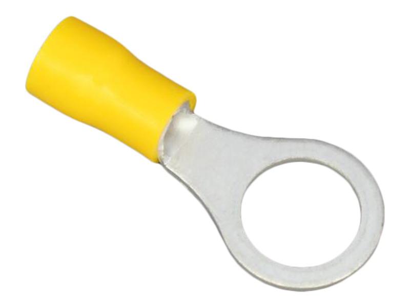 Yellow Pre-Insulated Ring Crimp Terminals | 12 Volt Planet