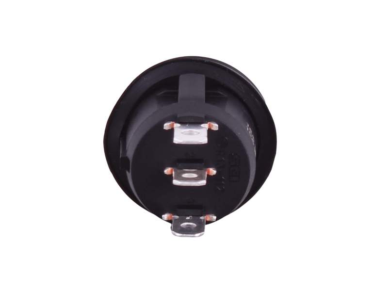 12V Waterproof MOM/OFF/MOM Round Rocker Switch | 12 Volt Planet