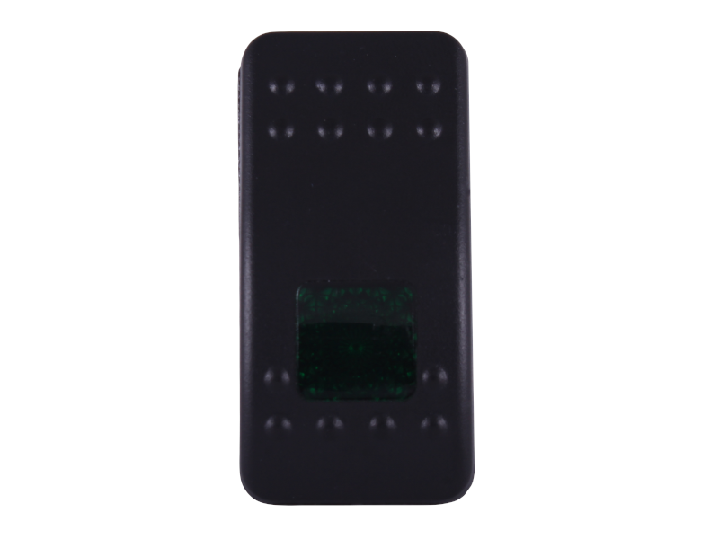 Waterproof ON/OFF Marine Rocker Switch - Green Illumination | 12 Volt ...