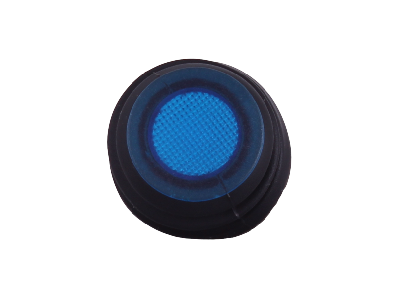 12V Waterproof ON/OFF Rocker Switch - Blue Lens | 12 Volt Planet