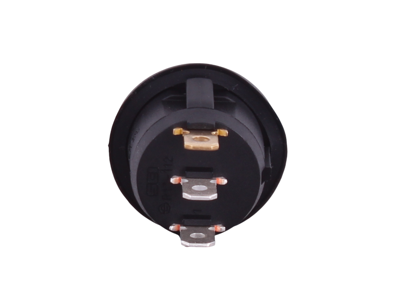 12V Waterproof ON/OFF Rocker Switch - Red Lens | 12 Volt Planet