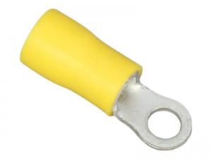 Yellow Pre-Insulated Ring Crimp Terminals | 12 Volt Planet