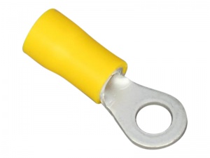 Yellow Pre-Insulated Ring Crimp Terminals | 12 Volt Planet