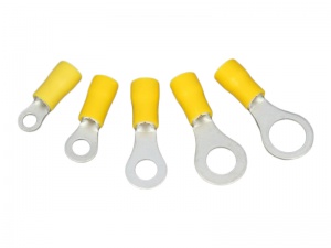 Yellow Pre-Insulated Ring Crimp Terminals | 12 Volt Planet