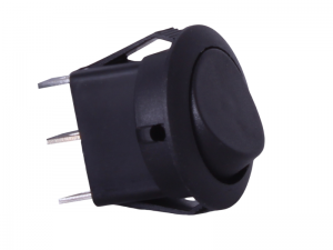 12V 16A 2 ON/ON Round Mini Rocker Switch | 12 Volt Planet