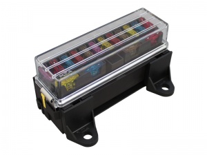 Standard Blade Fuse Box - Side Entry Terminals | 12 Volt Planet